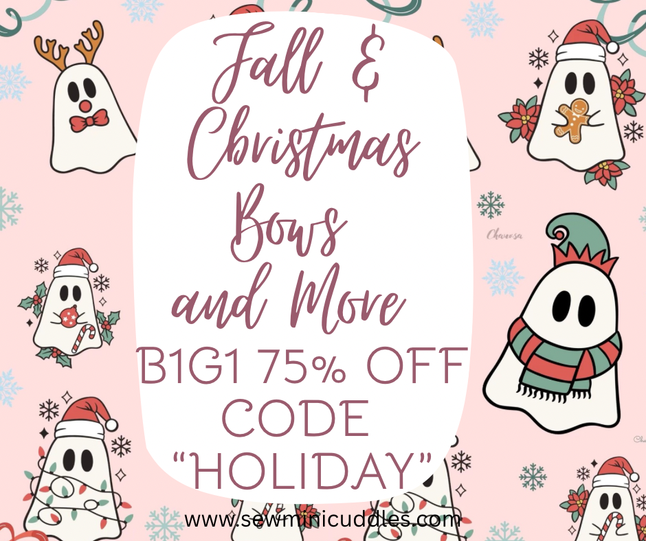 Holiday Sale – Page 2 – Sew Mini Cuddles